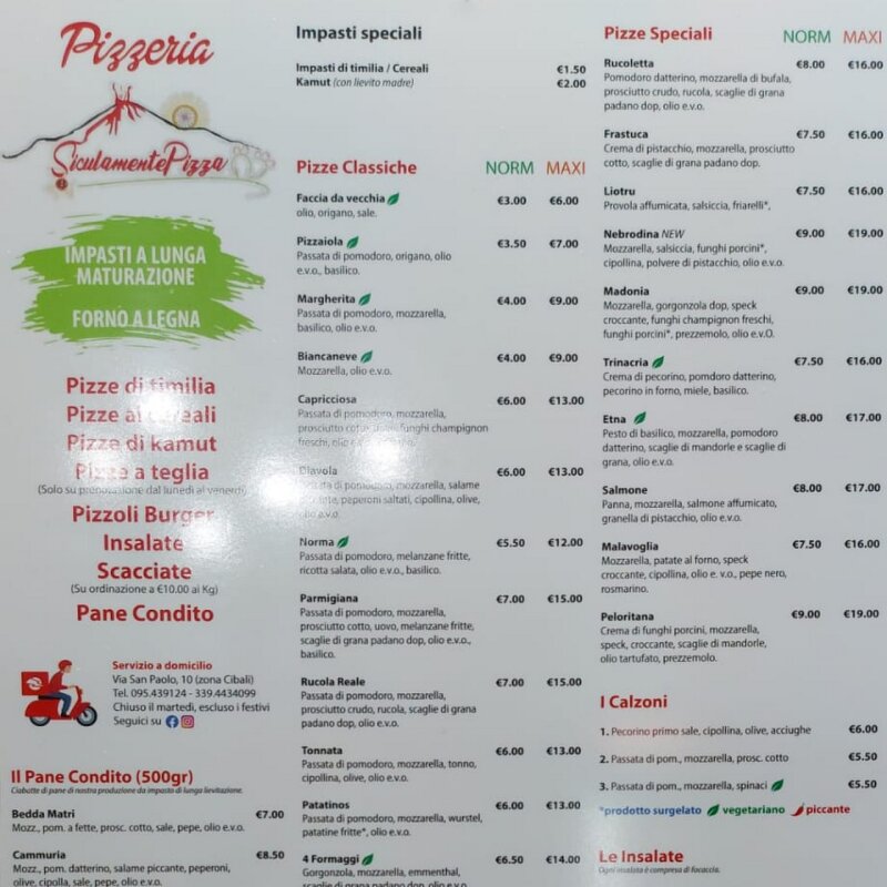 Pizzacılar Siculamente Pizza di Piana Lucia, Katanya, foto