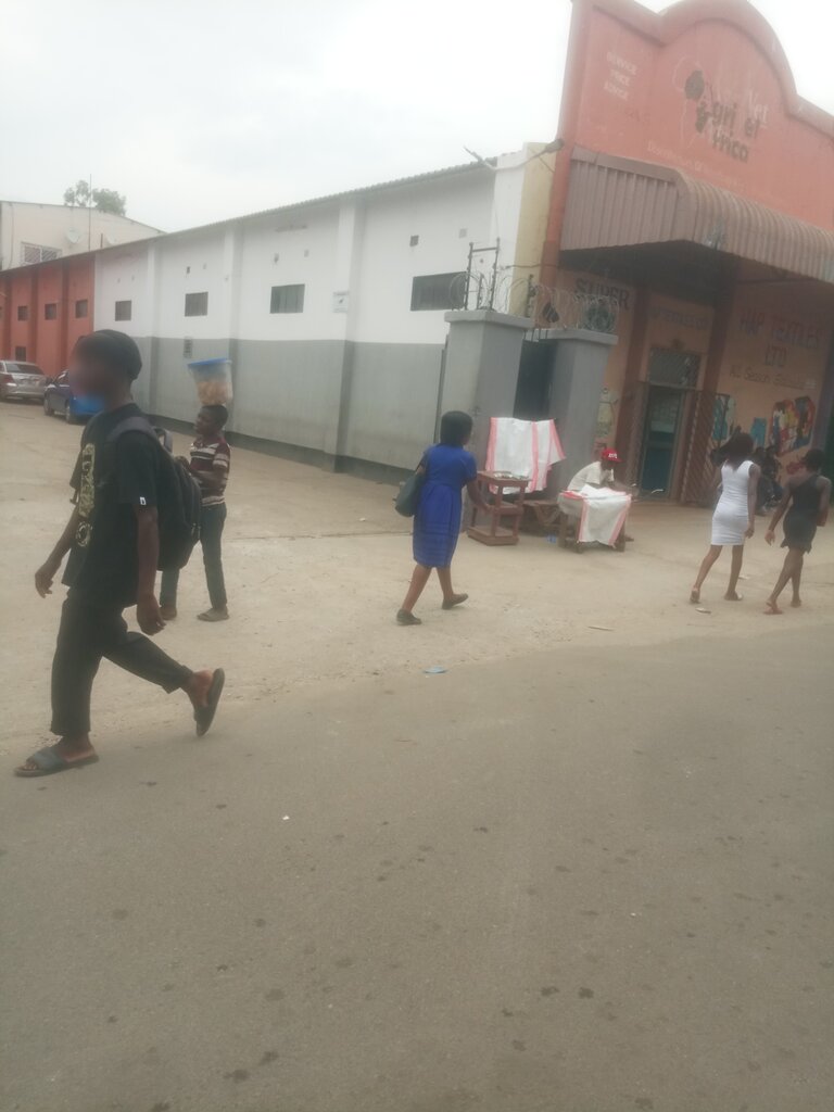 Giyim pazarı Hap Textile Ltd, Lusaka, foto