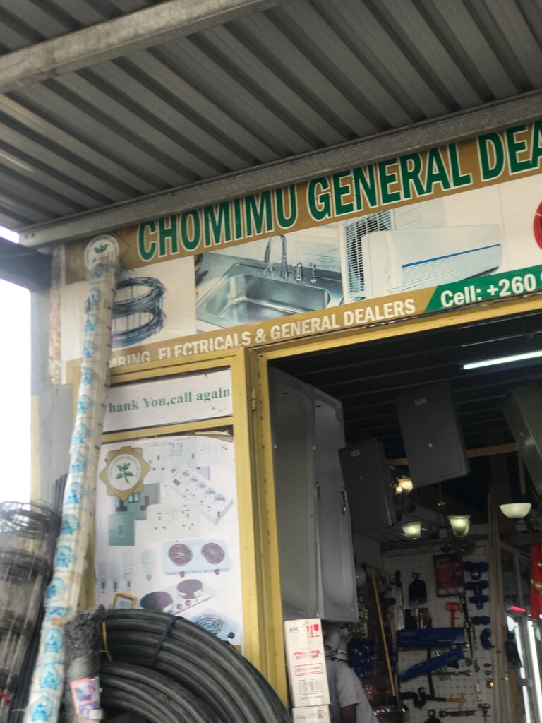 Yapı mağazası Chomimu General Dealers Ltd, Lusaka, foto