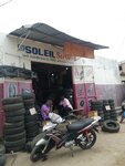 Ets Soleil Services (Brazzaville, Commune de Bacongo, Rue Nkouka Loubofo), jant ve lastikçiler  Brazzaville'den
