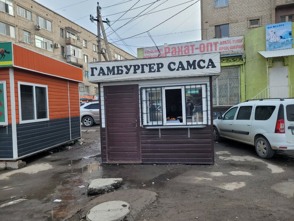 Fast food Samsa and Hamburger Kiosk, Kızılorda, foto