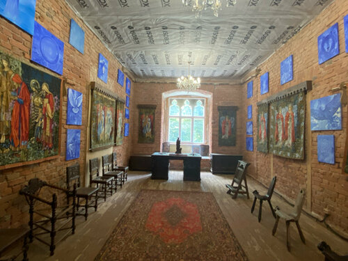Müzeler ve sanat galerileri Valdau Castle, Kaliningradskaya oblastı, foto