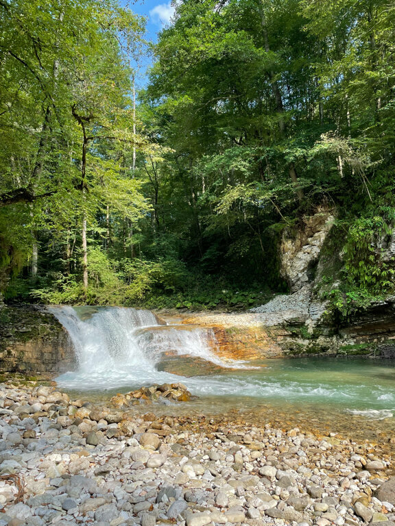Şelale Waterfall, Kuzey Osetya‑Alanya, foto