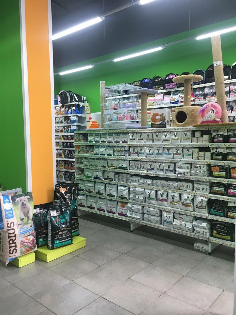 Petshop Mir khvostatykh, Moskova, foto