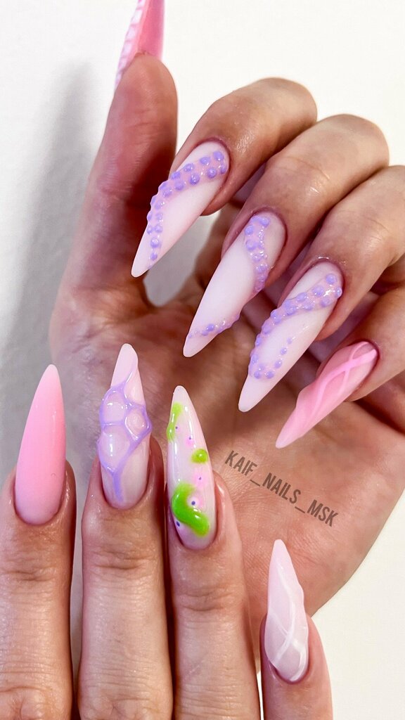 Manikür-pedikür Kaif_nails_msk, Moskova, foto