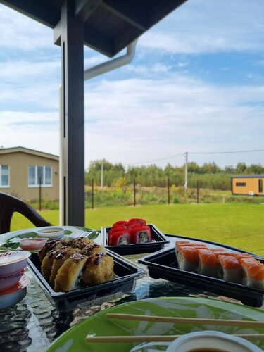 Suşi restoranı Uksus, Nijegorodskaya oblastı, foto