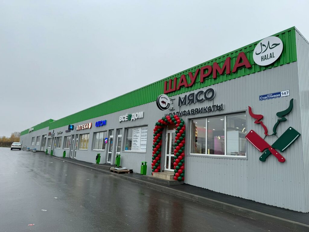 Kasap, şarküteri Halal meat and semi-finished products, Nijegorodskaya oblastı, foto