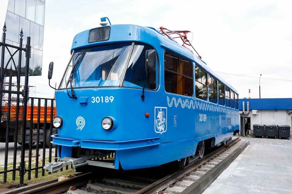 Teknoloji anıtı Трамвай Tatra T3, Moskova, foto