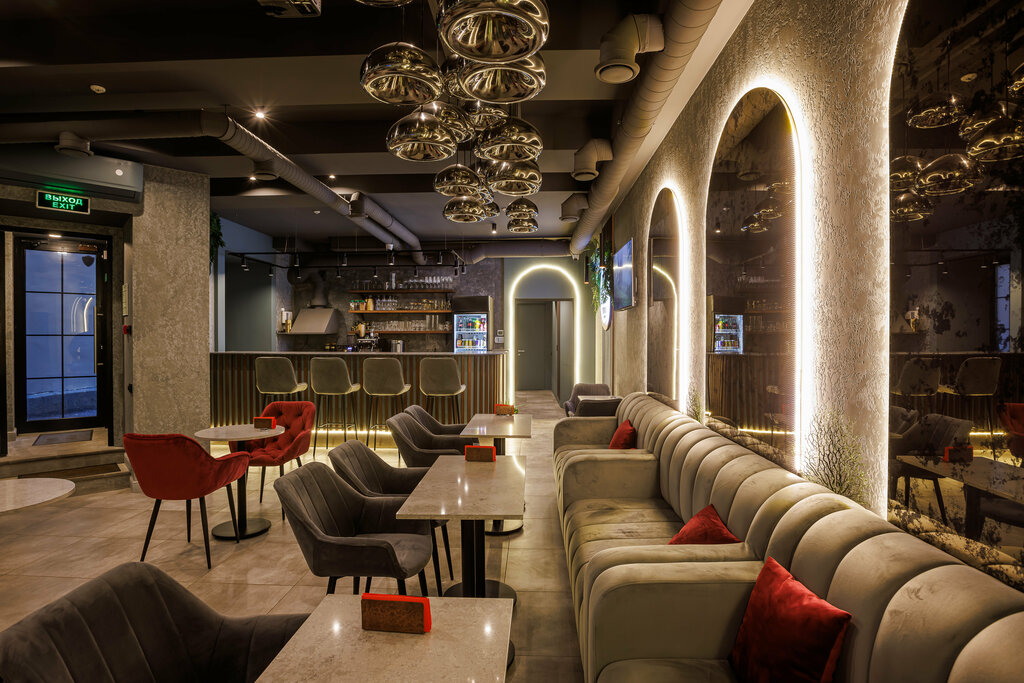 Nargile kafeler Terra Lounge, Moskova, foto