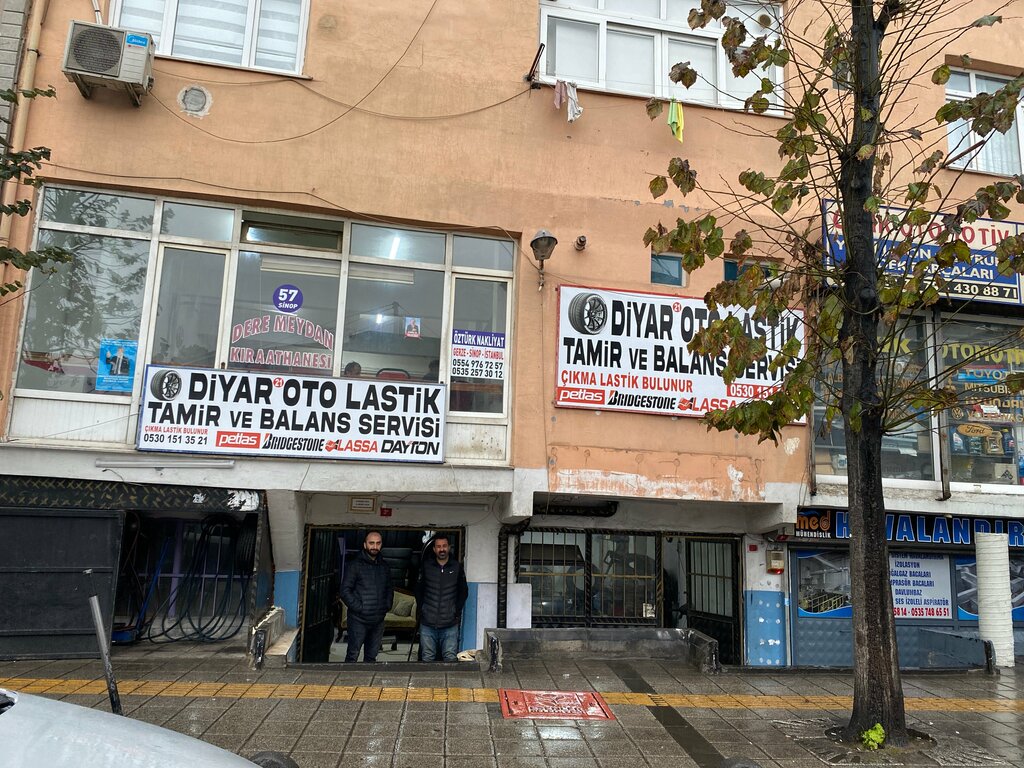 Jant ve lastikçiler Diyar Oto Lastik, İstanbul, foto