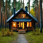 Дом в Орехово (Tsentralnaya ulitsa No:76В, selo Orekhovo), resort oteller, tesisler  Riazanskaya oblastından