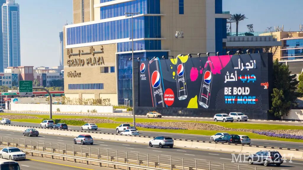 Açıkhava reklamcılığı 24-7 Media, Dubai, foto