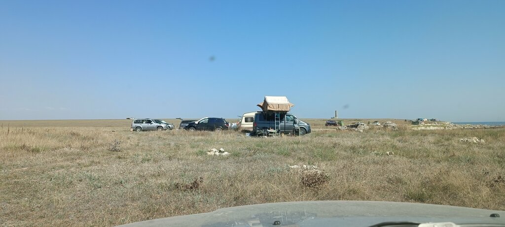 Kamp alanları Палаточный лагерь Тарханкут, Kırım Cumhuriyeti, foto