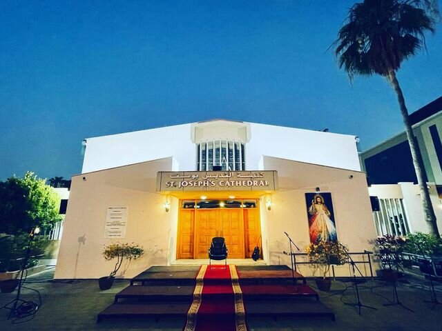 Katolik kiliseleri St. Joseph's Cathedral, Abu Dabi, foto