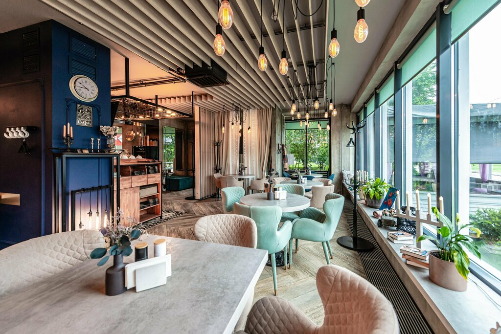 Kafe Lampa, Moskova, foto