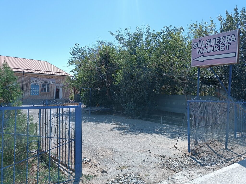 Market Gulchekhra Market, Nukus, foto