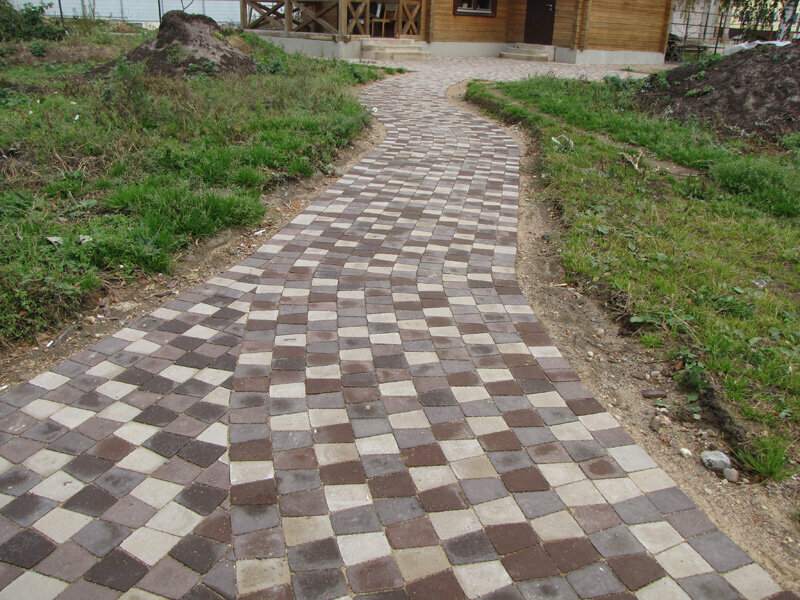 Kaldırım taşları Selidor, Minskaya oblastı, foto