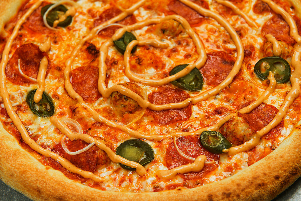 Hazır yemek teslim servisleri Devo pizza, Orenburg, foto