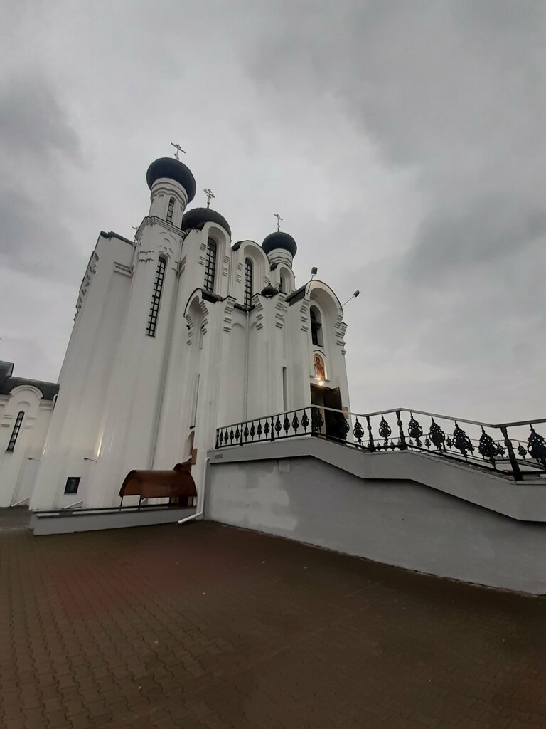Turistik yerler Колокольня церкви Александра Невского, Baranavichy, foto