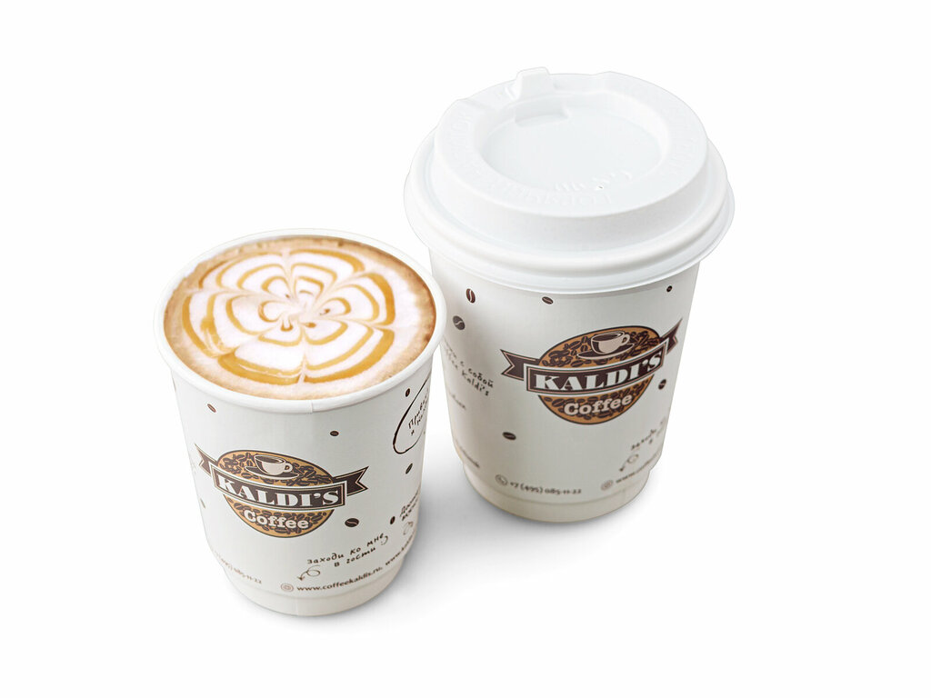 Kahve dükkanları Coffeekaldi's, Moskova, foto