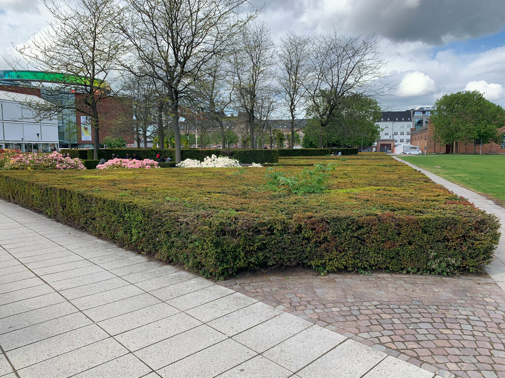 Kültür ve eğlence parkları Rådhusparken, Aarhus, foto