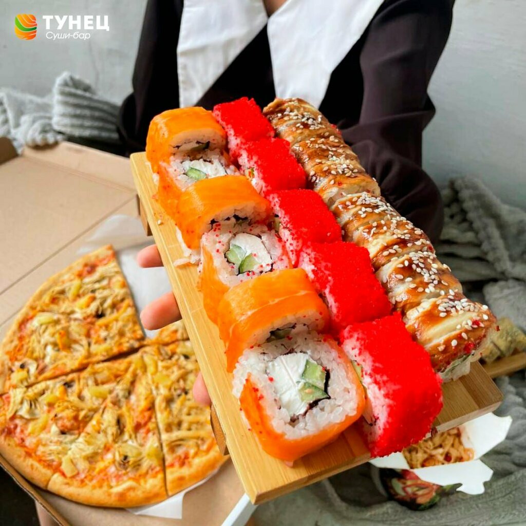 Suşi restoranı Тунец, Kolçugino, foto