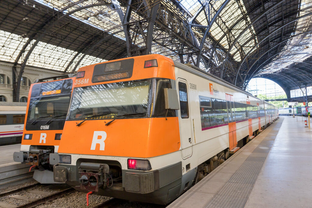 Tren istasyonu Barcelona-Estación de Francia, Barselona, foto