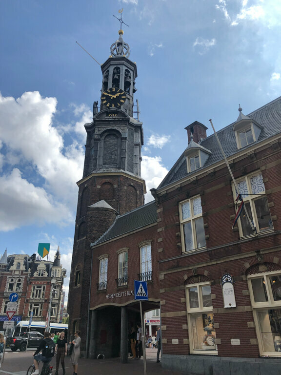 Turistik yerler Munttoren, Amsterdam, foto
