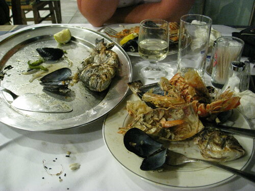 Restoran Fish-Taverna Tsambikos in Kavourakia, Dünya, foto