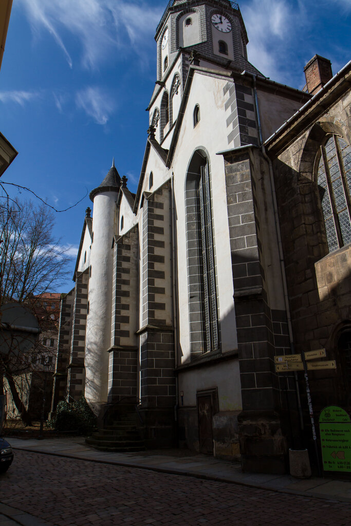 Katolik kiliseleri Frauenkirche Meißen, Meissen, foto