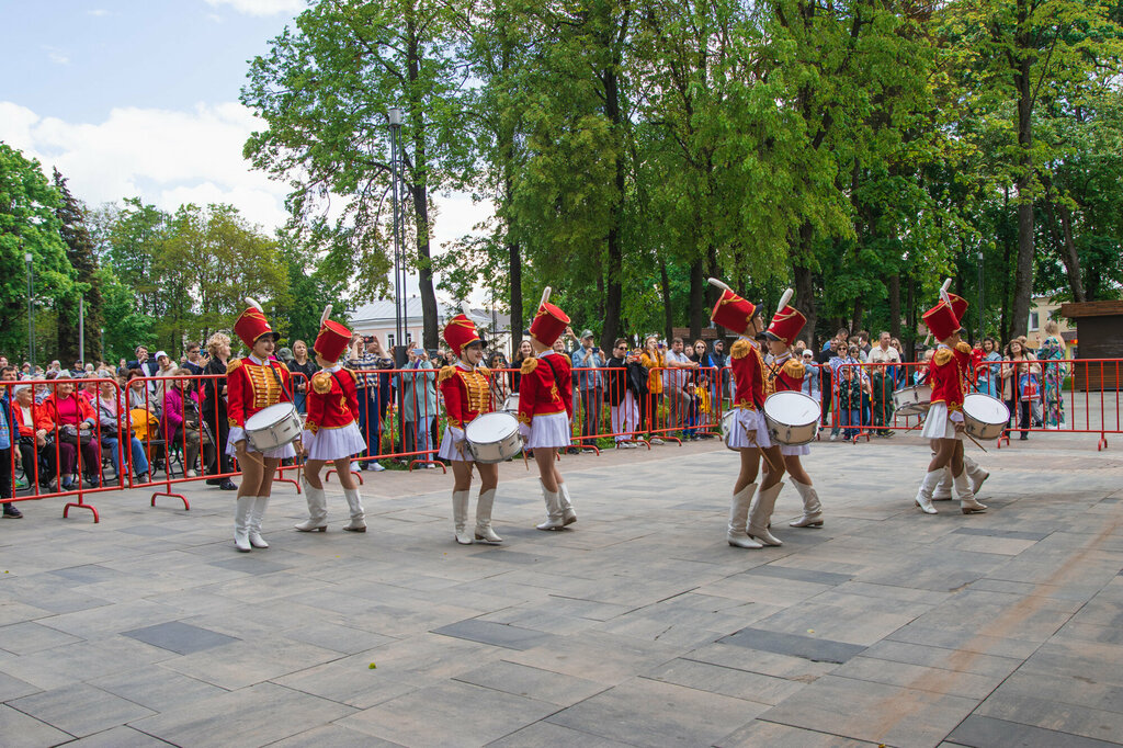 Unutulmaz olayların yeri Belfry memory of the Assumption Cathedral, Yegoryevsk, foto