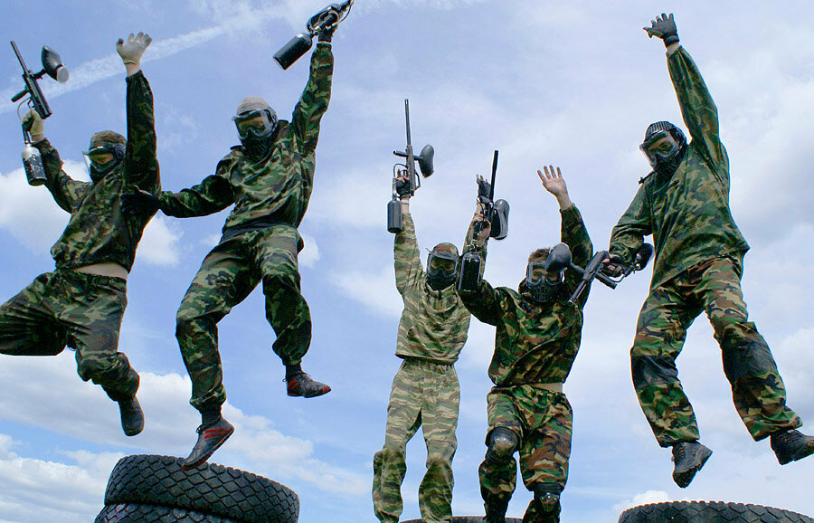 Lazer paintball Kalashnikoff, Syktivkar, foto