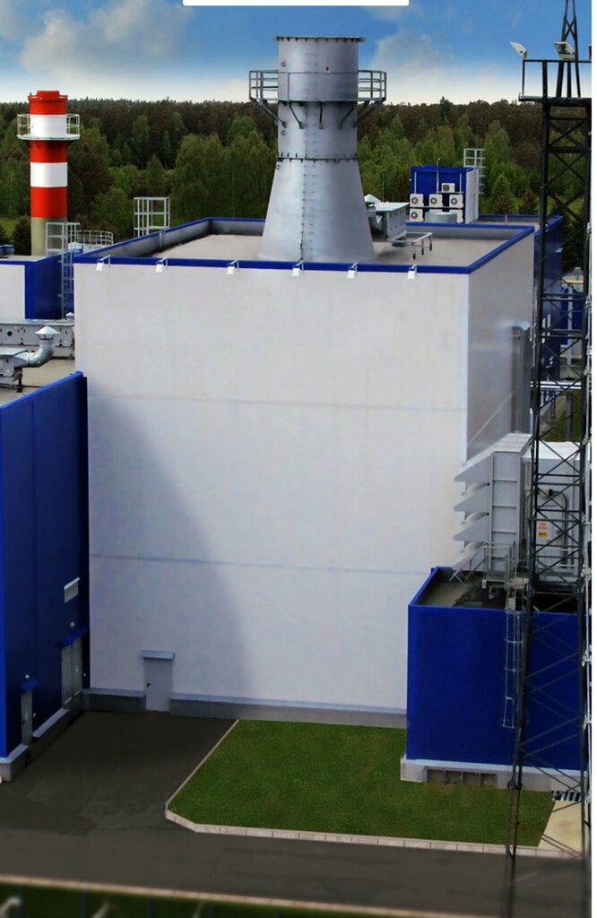 Elektrik santrali Обнинская ГТУ-ТЭЦ №1, Obninsk, foto