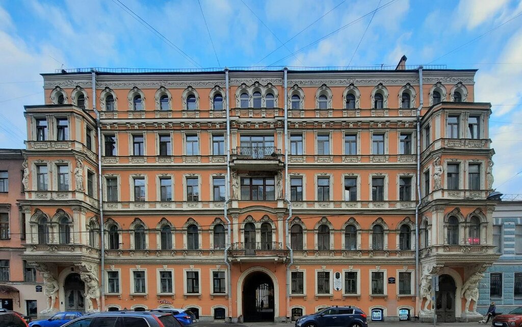 Turistik yerler Доходный дом С.Ф. Англареса, Saint‑Petersburg, foto