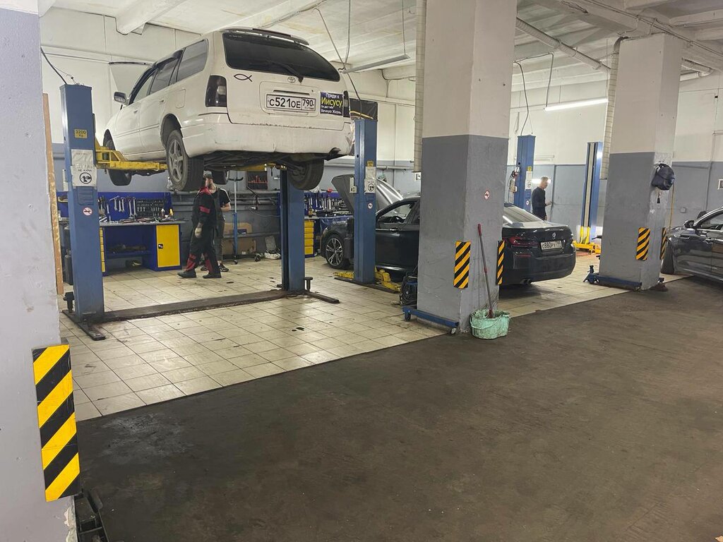 Otomobil servisi Kvin Service, Moskova, foto