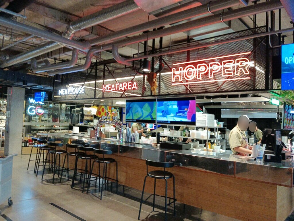 Pizzacılar Hopper pizza, Minsk, foto