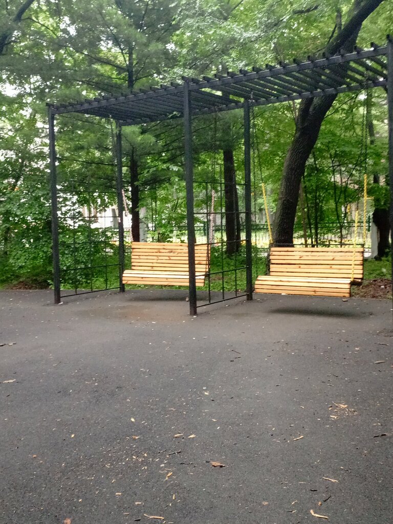 Kültür ve eğlence parkları Лозовый сквер, Partizansk, foto