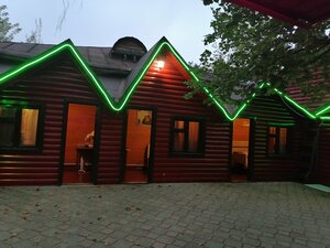 Охотничий домик (Voyenno-Morskaya ulitsa No:1, selo Alabushevo), kafe  Moskova ve Moskovskaya oblastından