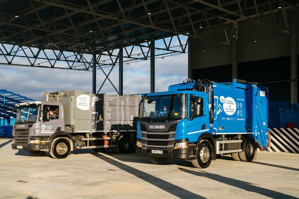 Ayrı çöp toplama noktası EcoLine-Voskresensk, Ramenskoye, foto