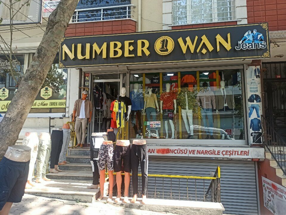 Giyim mağazası Number Wan Jeans, İstanbul, foto