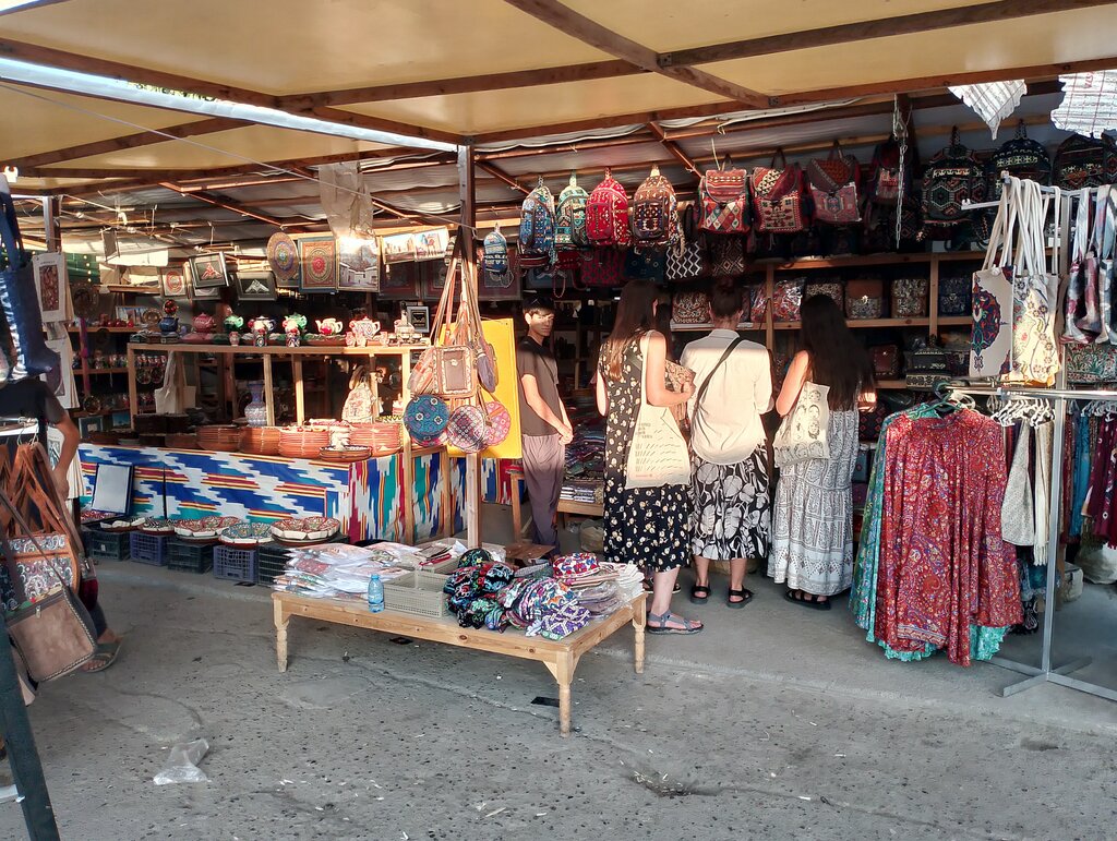 Gıda pazarı Риштанский дехканский рынок, , foto