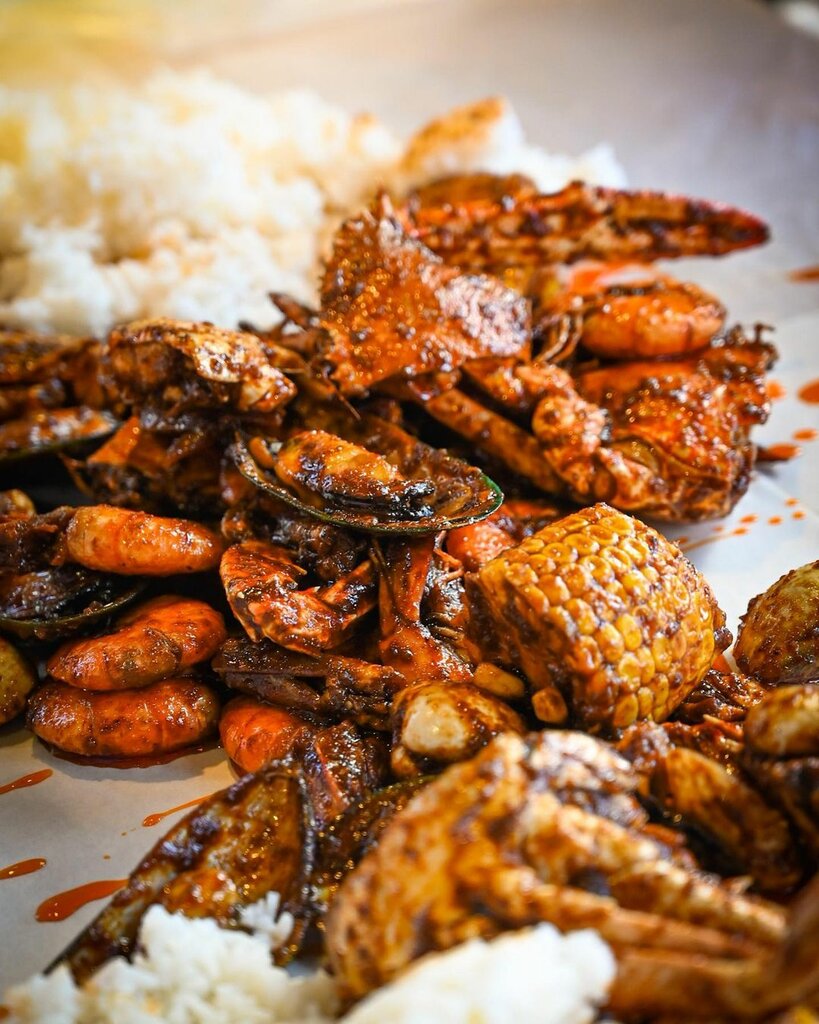 Restoran Dampa Seafood Grill, Dubai, foto