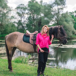 Affectionate horse (No:15, derevnya Okorokovo), at ve binicilik kulüpleri  Kalujskaya oblastından