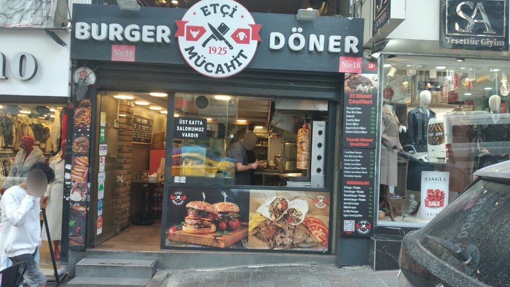Restoran Etçi Mücahit Burger & Döner, İstanbul, foto