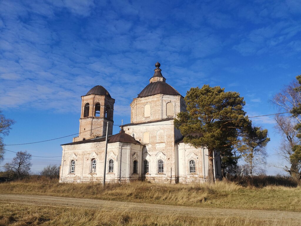 Ortodoks kiliseleri Храм Рождества Христова, Tümen (Tiumenskaya) oblastı, foto