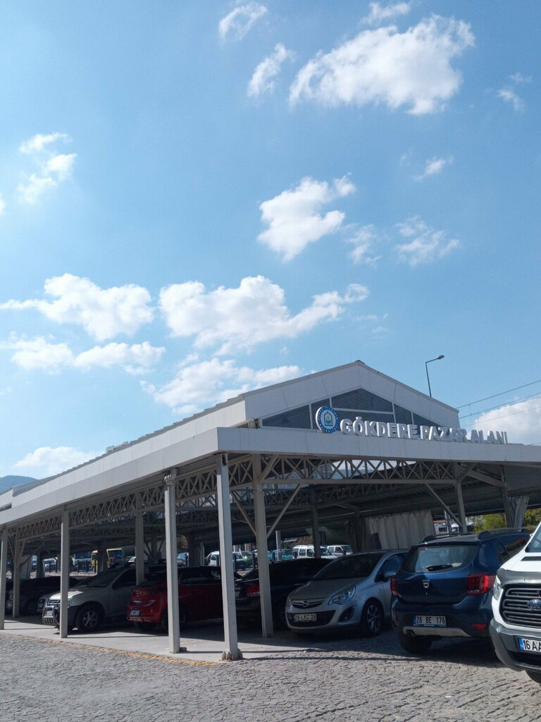 Gıda pazarı Gökdere Pazar Alanı, Bursa, foto