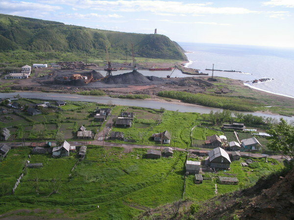 Madencilik işletmeleri Бошняковский угольный разрез, Sahalin Bölgesi, foto