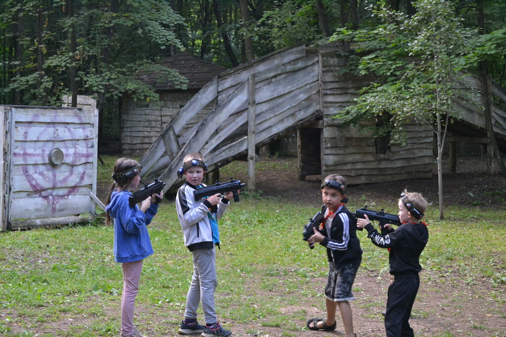 Lazer paintball Laser game, Cheboksary, foto