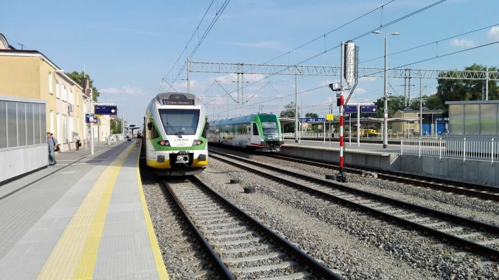 Tren istasyonu stacja Siedlce, Siedlce, foto
