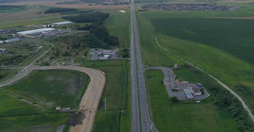 Benzin istasyonu Лукойл, Brestskaya oblastı, foto
